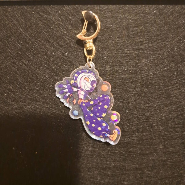 FNAF Daycare Attendant Keychain | Sun Moon Candy Bag Charm | Sundrop ...