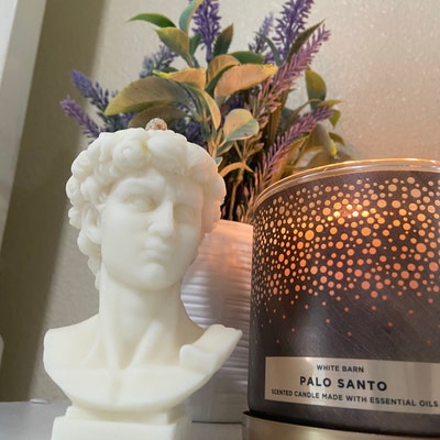David Bust Candle, David Statue Candle,venus Candle,sculpture ...