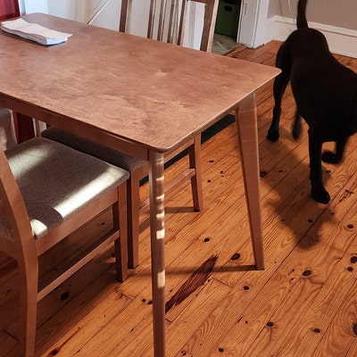 Orion 37 Inch Round Dining Table / True Scandinavian Contemporary From ...