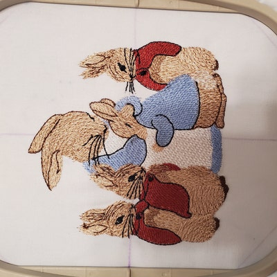 Peter Rabbit Embroidery Design Digital Download Machine Embroidery ...