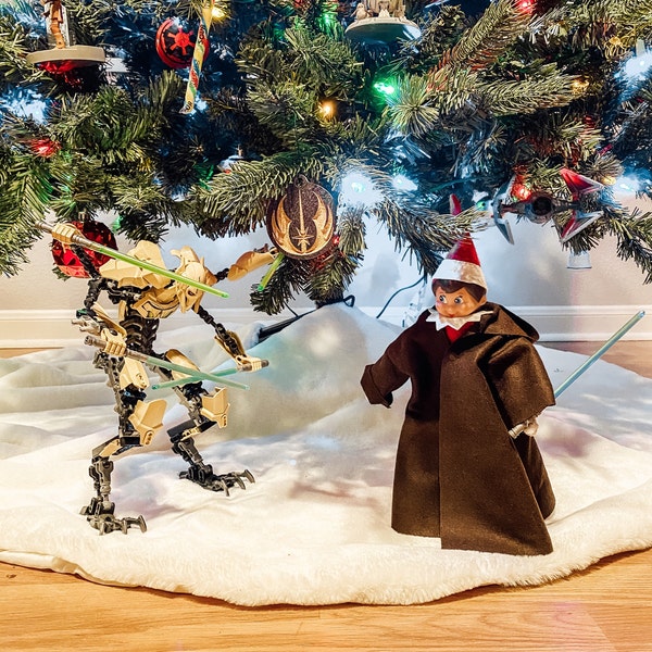 Elf Costume Clothes, Doll Outfit, Robe, Lightsaber, Sword, Boots, Space ...