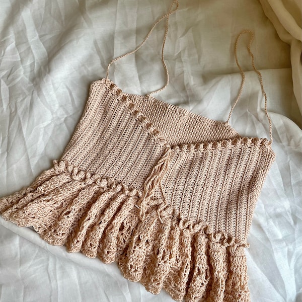 Alexa Top - Crochet PATTERN - Etsy