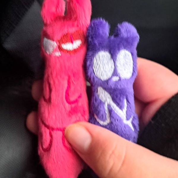 Rain World Slugcats Plush Clips - Etsy
