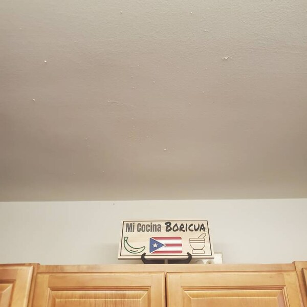 Mi Cocina Boricua Wood Sign - Etsy