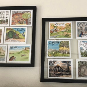 Postcard Set Greetings From Middle-earth - Etsy