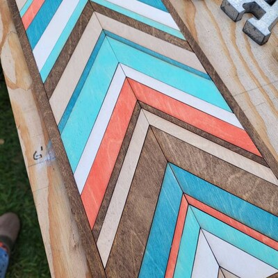 DIY Kit, DIY Wooden Mosaic Craft Kit, Barn Quilt Paint Kit, DIY Kit for ...