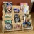 Rotating Countertop Card Rack 12 Clear Pockets for Postcards, Greeting ...