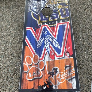 Custom Cornhole Wraps / Easy to Apply / Custom Cornhole Board - Etsy