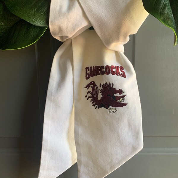 Collegiate Wreath Sash - Etsy
