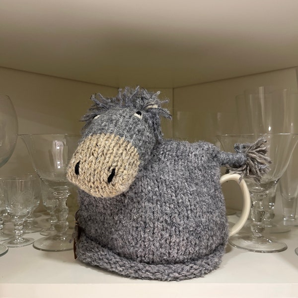 Donkey Hand Knitted Tea Cosy - Etsy