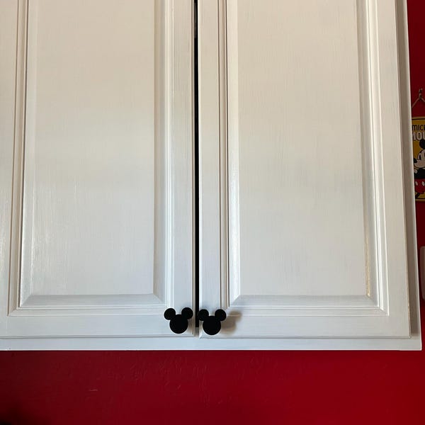 Mickey Mouse Knob | Disney Bathroom Handle | Disney Home Decor | Disney Kitchen Pull | Drawer ...