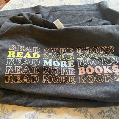 Librarian, Book Lover Gift, Read More Books Shirt, Librarian Gift ...