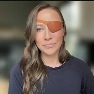 Leather Eye Patch Eye Patch Man Eye Patch Woman Eye - Etsy