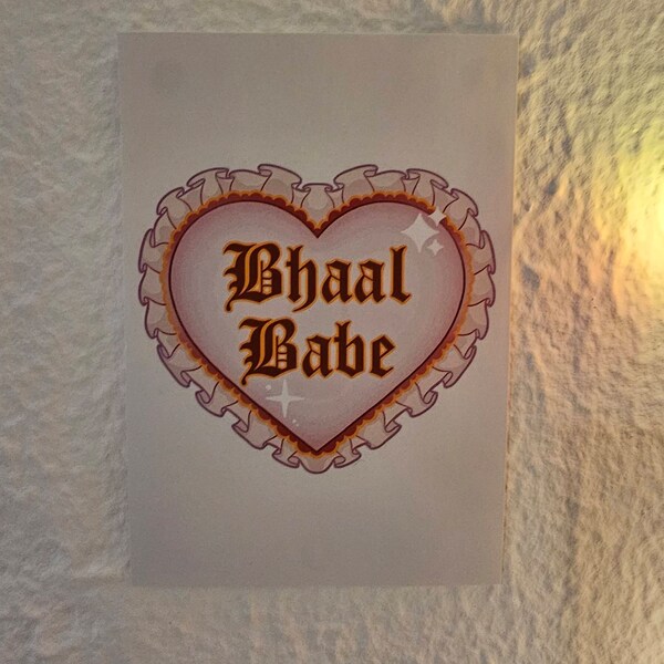 Baldur’s Gate 3 Holographic Companion Approval Vinyl Sticker - Etsy