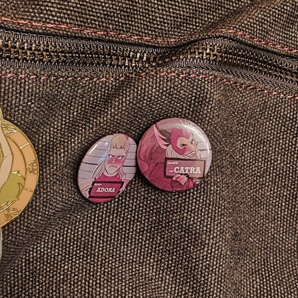 Catradora Meme Sticker and Pin Badge | Princess Prom | She Ra - Etsy