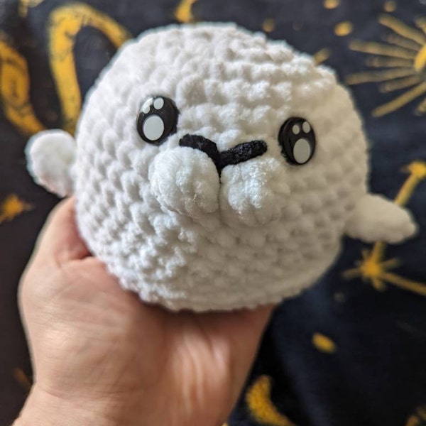 Flippy the Whale & Seal Reversible NO-SOW Pdf Pattern, Including Orca ...