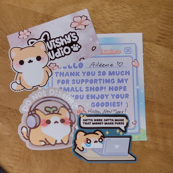 Please Handle With Love FRAGILE Sticker Cat Meme Stickers Kawaii/funny ...