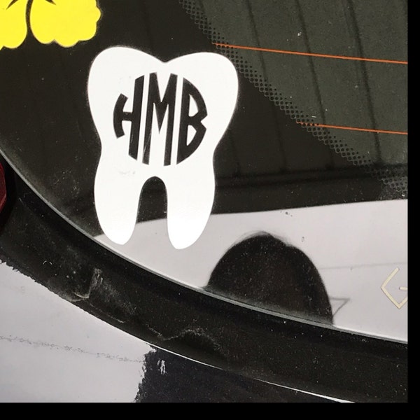 Gavel Monogram Decal - Etsy