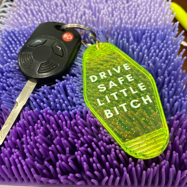 Personalized Keychain, Custom Text Metal Keychain, Gold Brass Circle ...