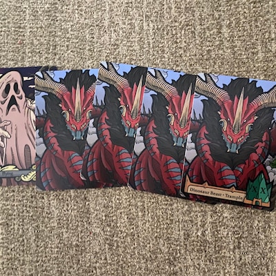 Dinosaur Beast Token Custom Altered MTG Magic the Gathering Fantasy ...