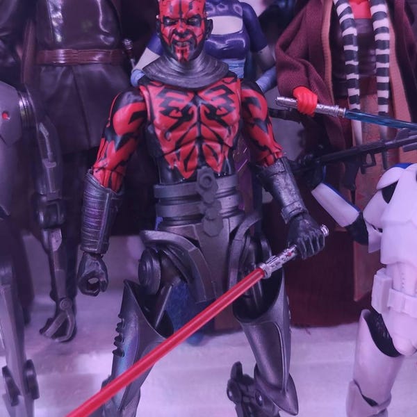 1:12/18/6 Meebur Gascon Figure Statue Star Wars Black Series the Clone ...