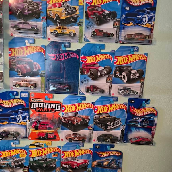Hot Wheel Wall Mounts 50 Pack - Etsy