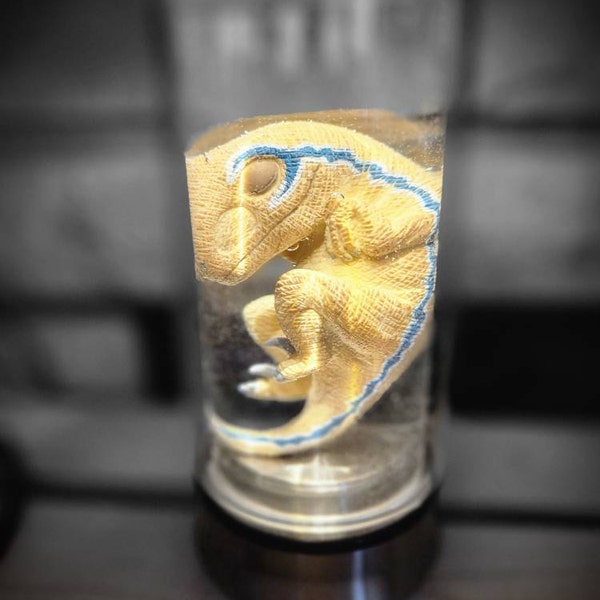 Jurassic Park Dinosaur Embryo Jar Jurassic World Velociraptor Blue ...
