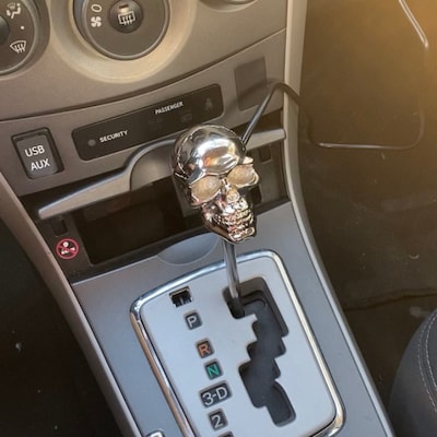 Chrome Rat Rod Skull Shifter Handle Lever Shift Knob - Etsy