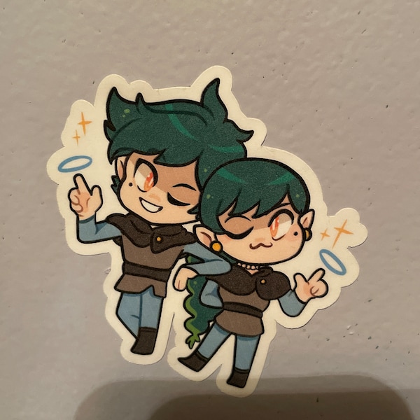 The Owl House [SET 3] Inspired Stickers Ft: Luz, Amity, Hunter, Raine ...