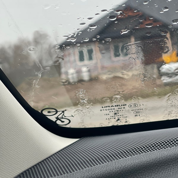 Mountain Bike Windshield on Hill Decal Sticker Easter Egg (2 Count) - Etsy