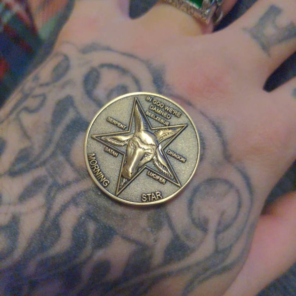 Best Seller: LUCIFER COIN, Morningstar TV Hit Series 1 1/4" , Highest ...