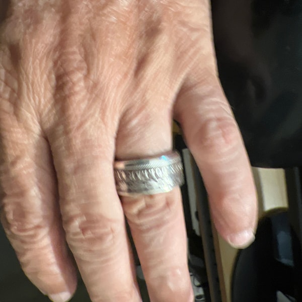 Morgan Silver Dollar Coin Ring - Etsy