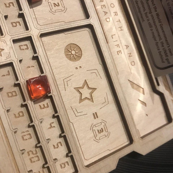 Terraforming Mars Player Tray Dashboard Deluxe Edition - Etsy