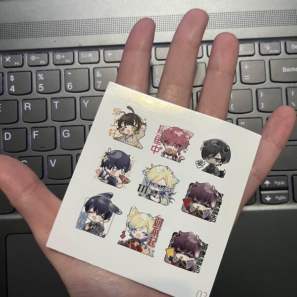 Shin Asakura Sticker, Sakamoto Days Anime Sticker, Cute Anime Gift ...