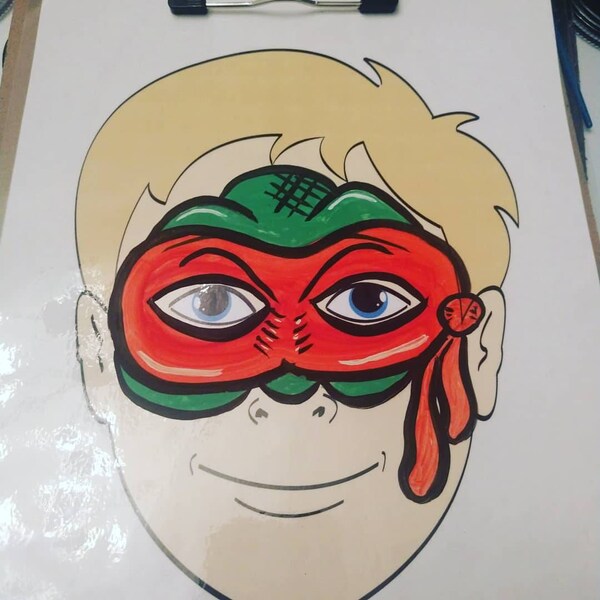 Face Paint Menu Printable Choice Face Painting Designs - Pack of 16 ...