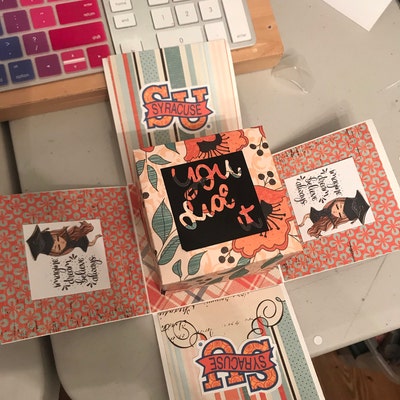 Square Explosion Box Templates .svg .dxf .eps .pdf .png - Etsy