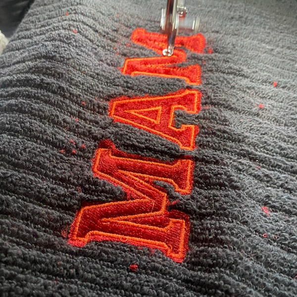 Classic Block Applique Embroidery Font- Instant Download - Etsy