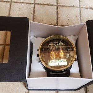 Nixie Tube Watch Wrist RFT Z5900 and NEC LD-955A Unique Model, There ...