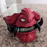 Oni Mask Samurai Iii-six Teeth Oni Mask-costume Accessories-gold Teeth ...