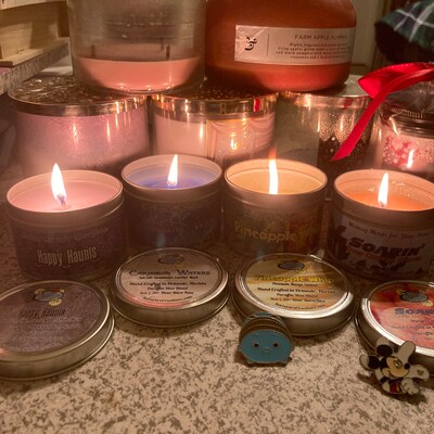 Disney Trading Pin Candle 2 Sizes Over 20 Scents to Choose From - Etsy