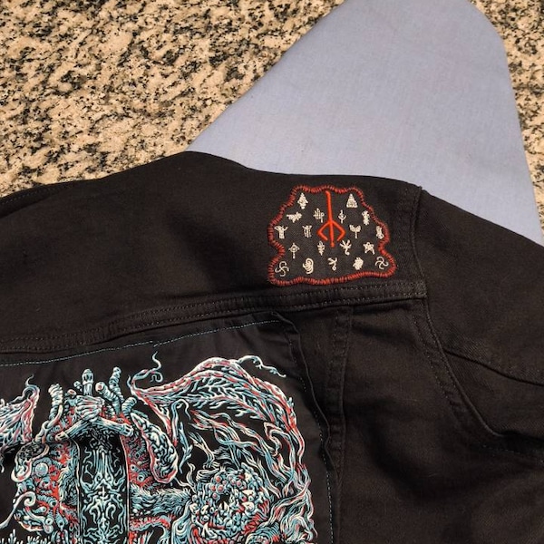 What in Oblivion Embroidered Patch. Gaming Inspired Patches. Iron on ...