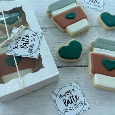 PYO Cookie Bag Topper 4 and 5 Paint Your Own Cookie Instructions PYO ...