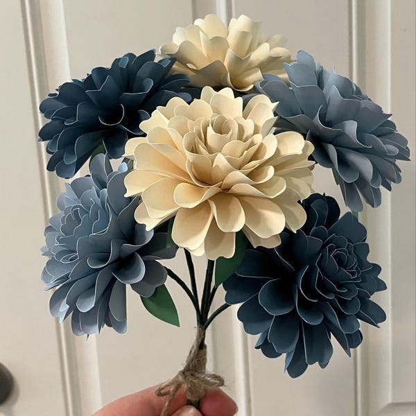 Easy Large Paper Flowers, PDF Printable Templates, Giant Paper Flower ...