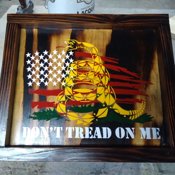 American Flag Stencil | Distressed Flag Stencil | Tattered Flag | Torn ...