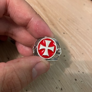 Jesus Christ Ring Sterling Silver .925 Cross God Head Jewellery ...