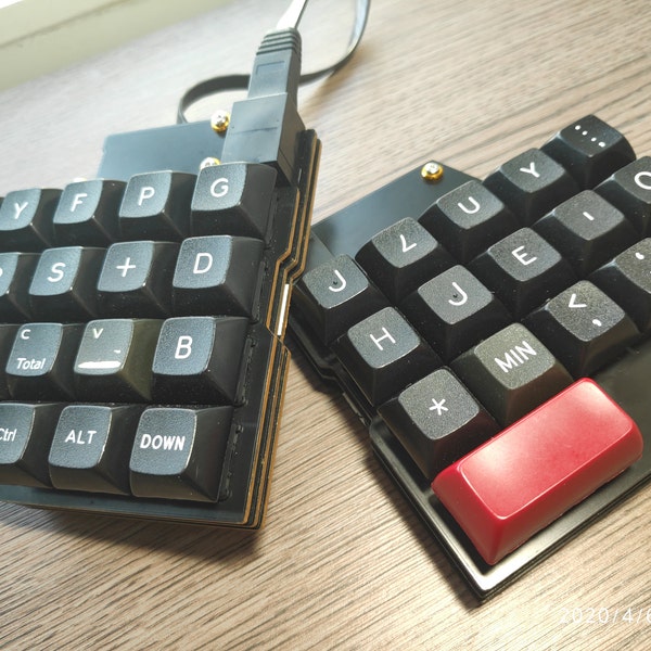 Reviung34 V2 Split Keyboard PCB and FR4 Case or Kit USB-C, OLED ...