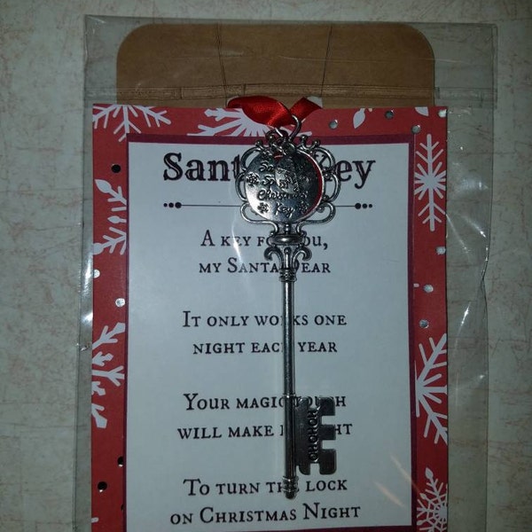 Magic Santa Key With Free Personalization and Poem ! - Etsy
