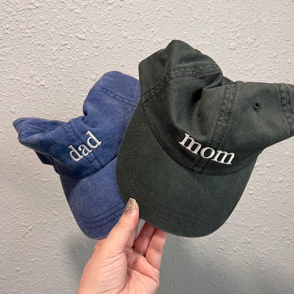 Beach Wave Hat, Embroidered Baseball Cap, Bachelorette Party Hats, Navy ...