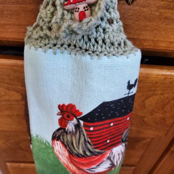 FLYING WITCH Plastic Canvas Tissue Box Topper Handmade Boutique Style ...