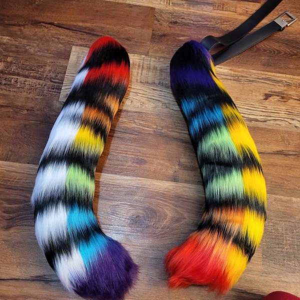 DIGITAL Tiger Tail Pattern for Fursuits & Cosplay - PDF Download - Etsy